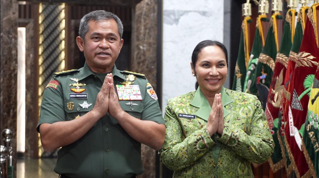 Kasad dan Ketua Umum Persit KCK : Idul Fitri 1446 H, Momen Saling Memaafkan dan Buka Lembaran Baru